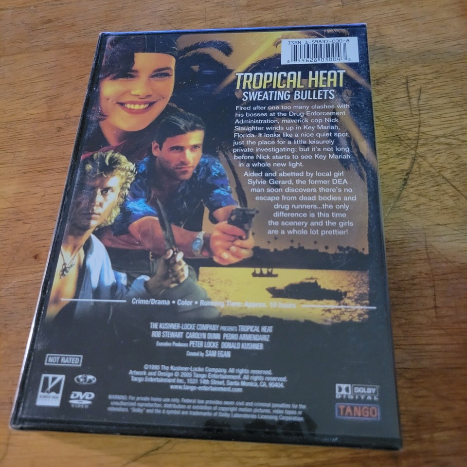 Tropical Heat: Season 1 - Sweating Bullets (DVD, 1991) Rob Stewart ...