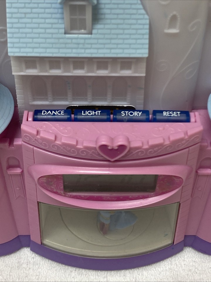 Disney Princess Cinderella Magical Storyteller Alarm Clock Night Light ...