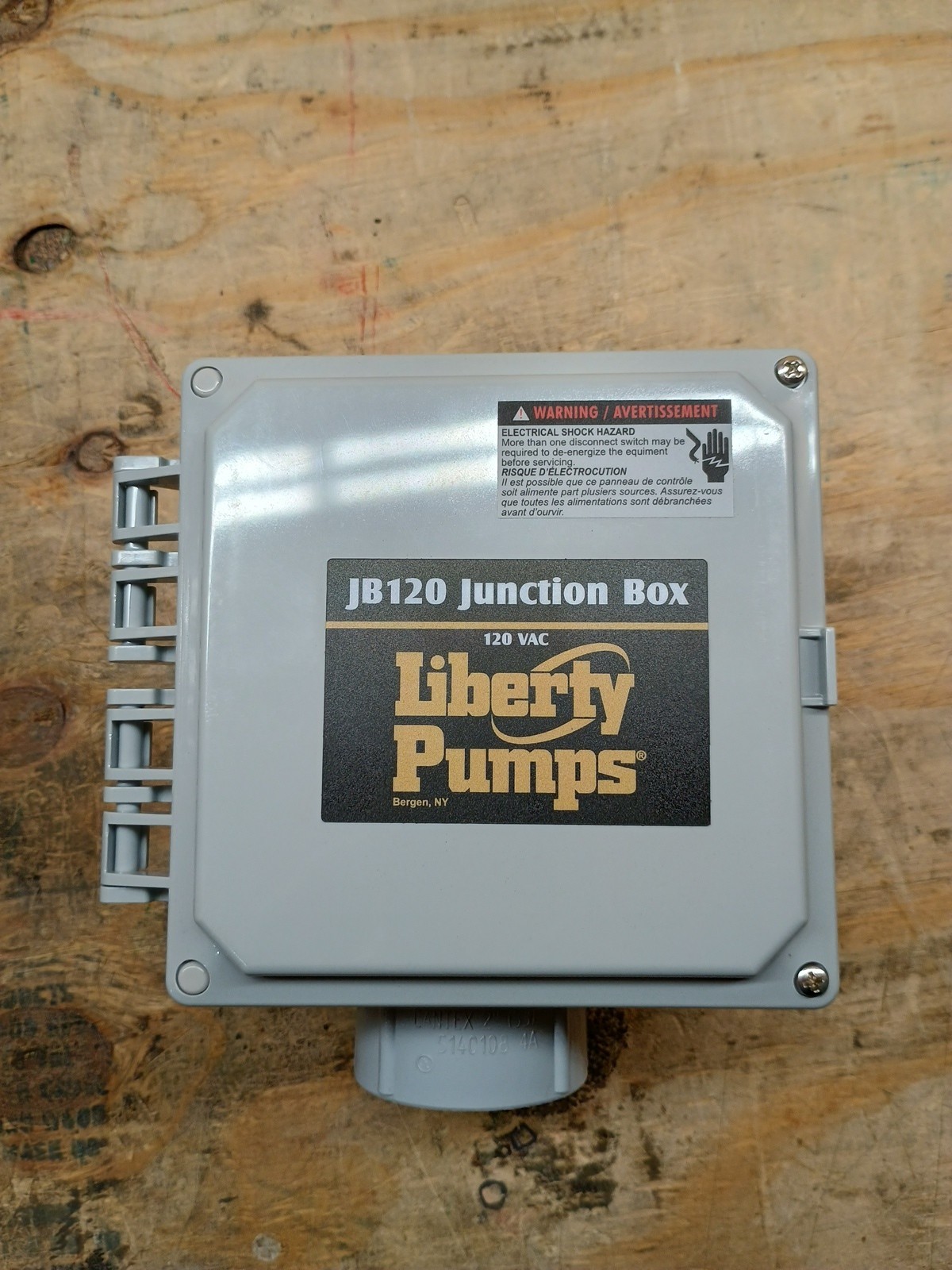 JB120 Junction Box P/N 1011993 120 VAC No Alarm or Floats Libby | eBay