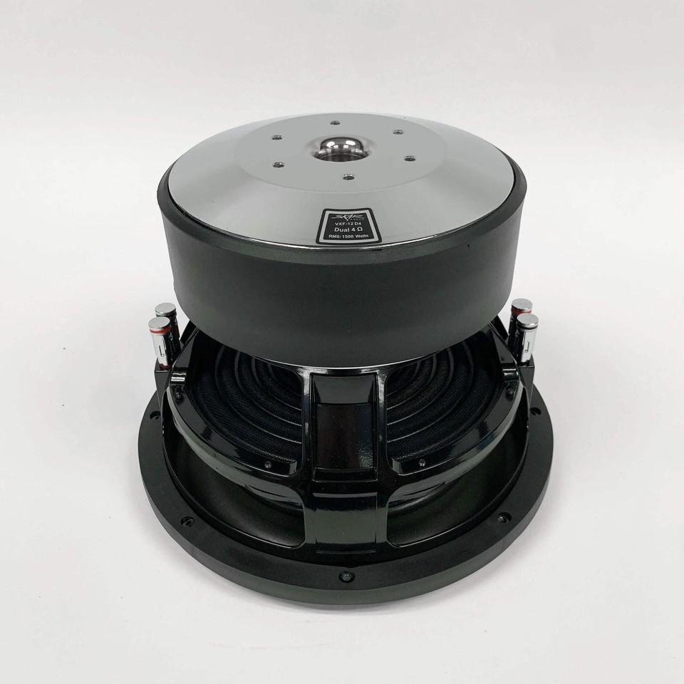 USED SKAR AUDIO VXF-12 D4 12" 3000 WATT MAX DUAL 4 OHM CAR SUBWOOFER | eBay