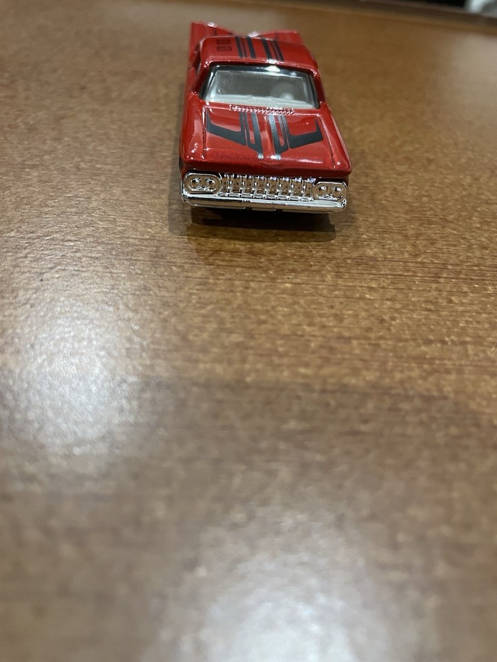 HOT WHEELS 1959 CHEVY IMPALA FACTORY PROTOTYPE RUN DARK RED/BLACK ...