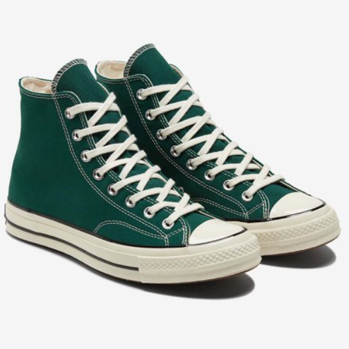 Converse Chuck 70 HI Canvas Sneakers 'Midnight Clover' - 168508C ...
