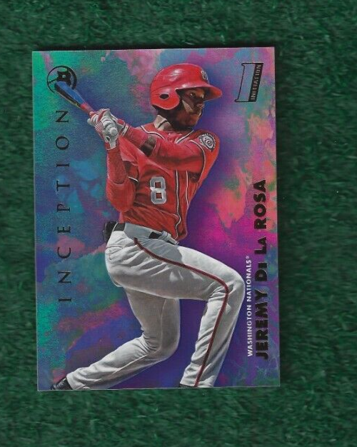 JEREMY DE LA ROSA - 2021 BOWMAN INCEPTION - INITIATION CARD # 43 ...