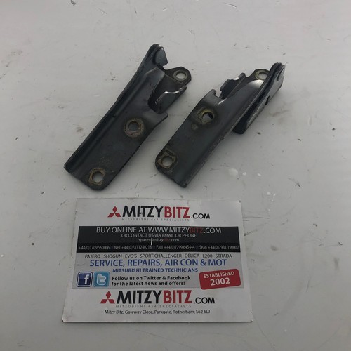 BONNET HOOD HINGES MITSUBISHI PAJERO SHOGUN V68W MK3 3.2T | eBay