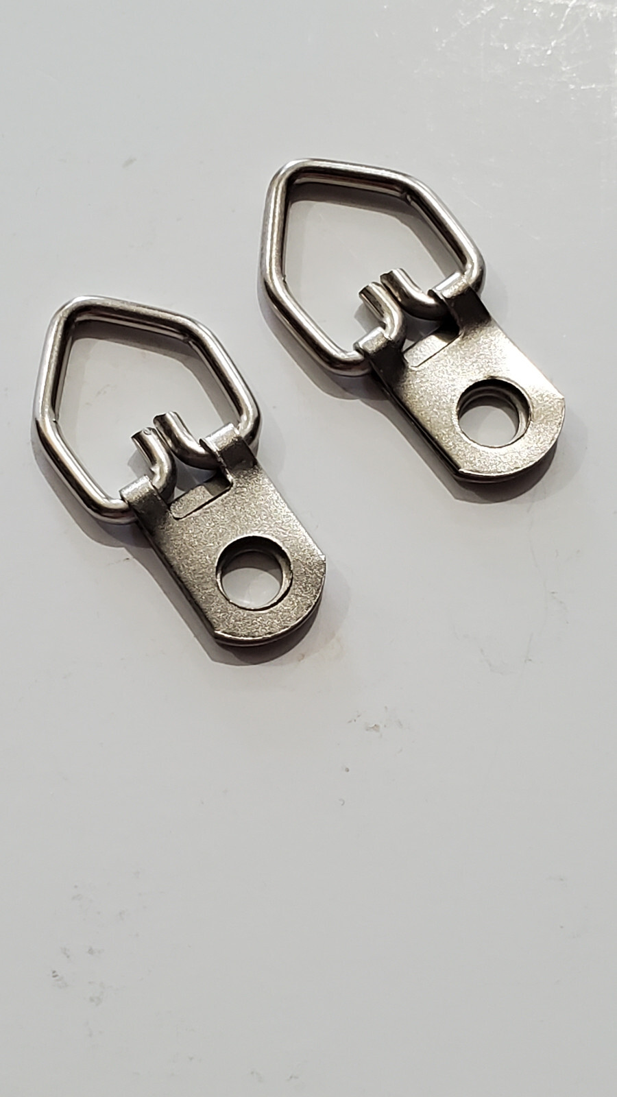 Triangle D-Ring Strap Hanger Hangers Picture Frame Canvas, 100 Medium w ...