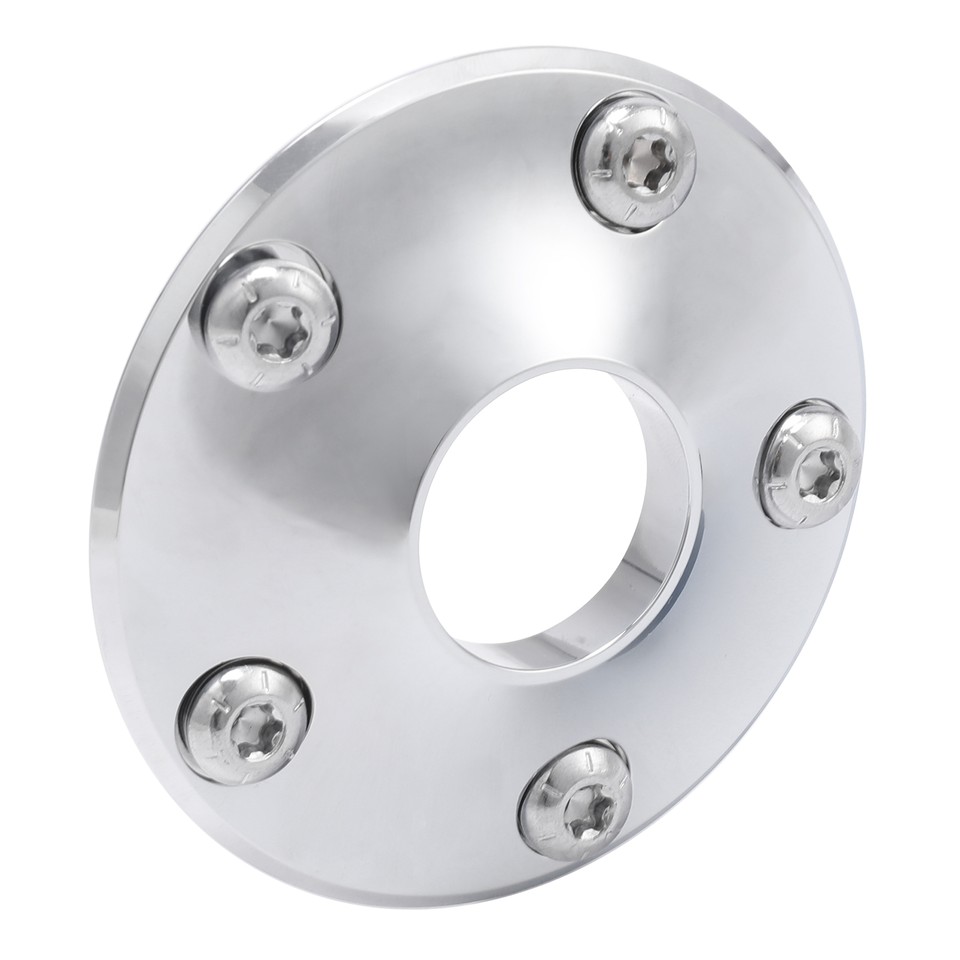 Chrome Dual Disc Front Wheel Hub Cap Cover Fit For Harley Touring non ...