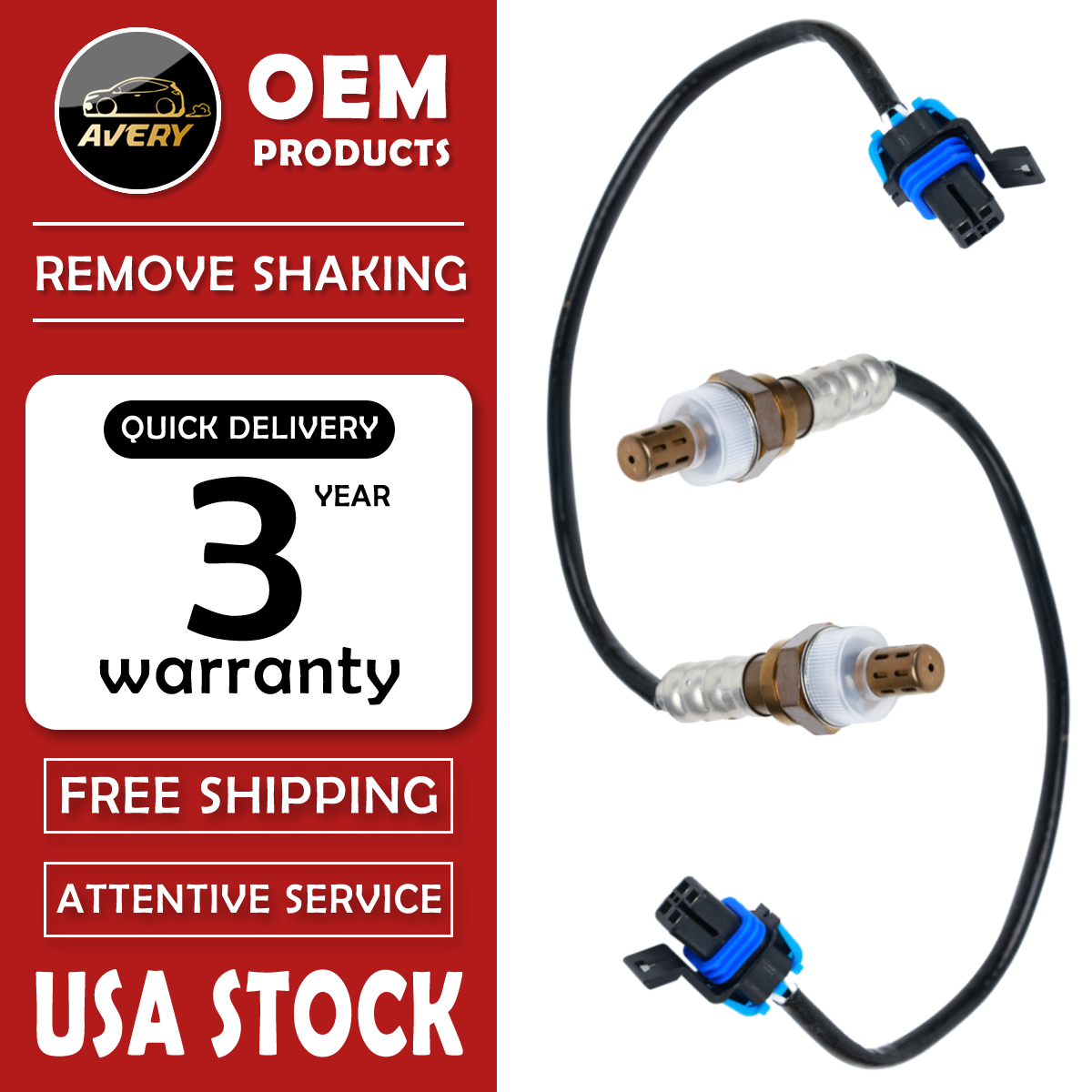 2 Upstream Oxygen O2 Sensor For 2007 Cadillac Escalade ESV EXT V8 6.2L ...