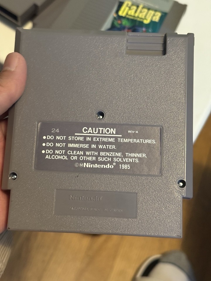 Lot of 6 NES Games , Galaga, Robo Warrior, Mission Impossible, NES Open , Etc | eBay