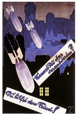 🇩🇪 1940s German Propaganda Poster - 24x36” - Retro Mid-century Modern ...