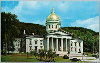 Vermont State Capital Montpelier Chosen The Capital In 1805 Postcard ...