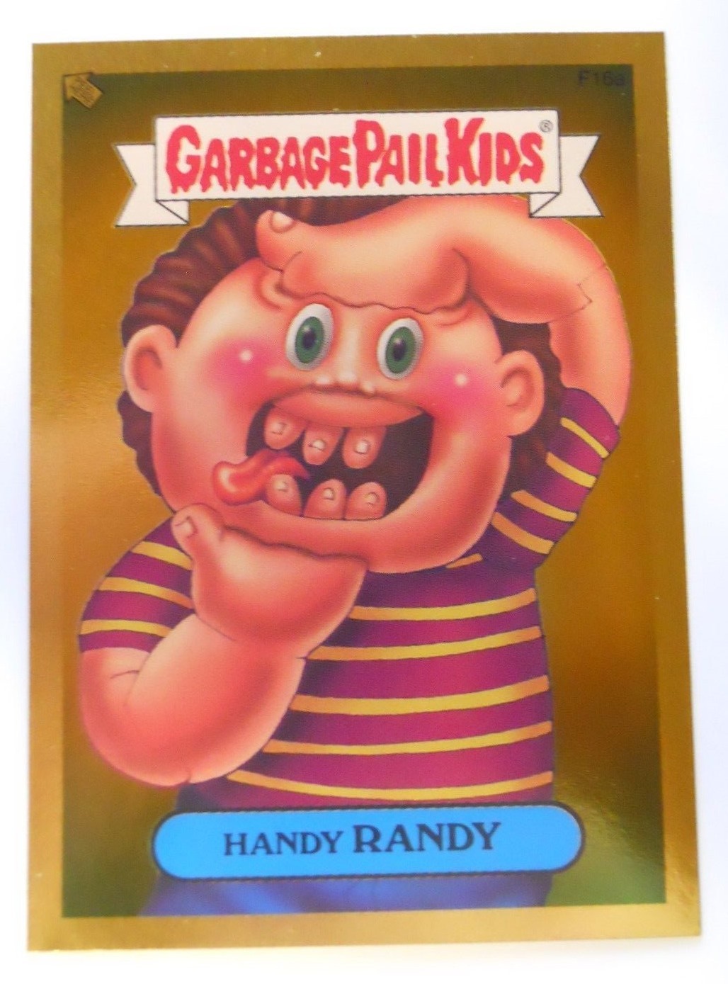 2004 Topps Garbage Pail Kids Series 2 Gold Foil Card #F16a-Handy Randy ...