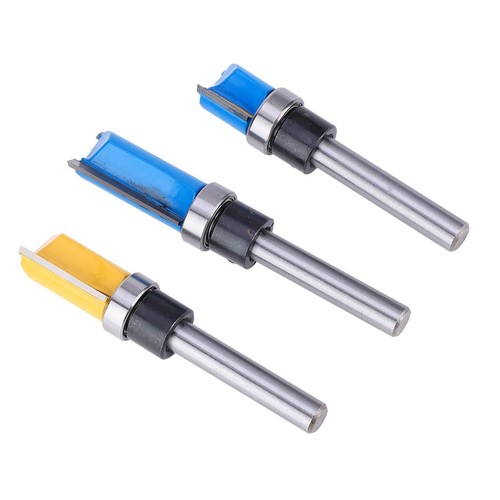 3PCS 1/4in Wood Router Bit Shank Woodworking Milling Cutter Router Bit ...