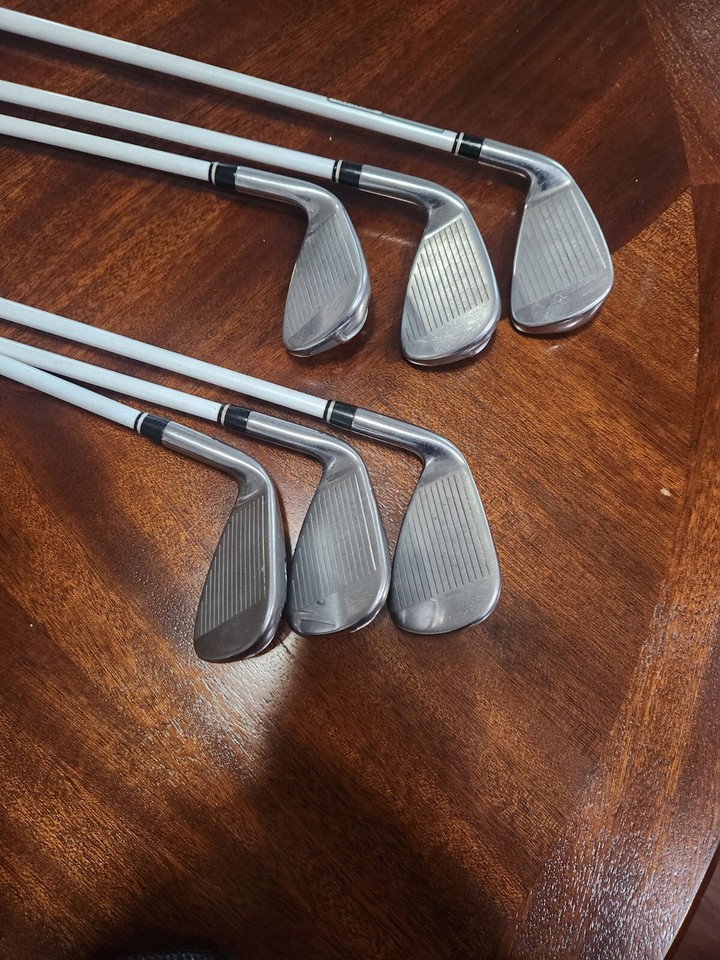 Wilson Staff D-100 7-PW+GW+SW Iron Set Right Senior Flex Graphite ...