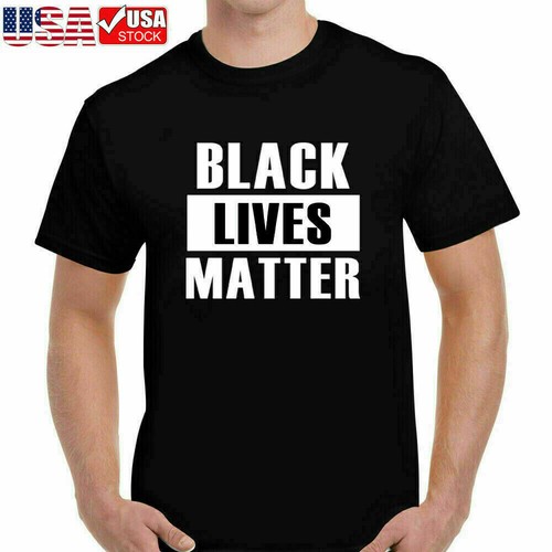 Unisex Women Men Black Lives Matter T-Shirt Cotton Printed BLM T Shirt ...