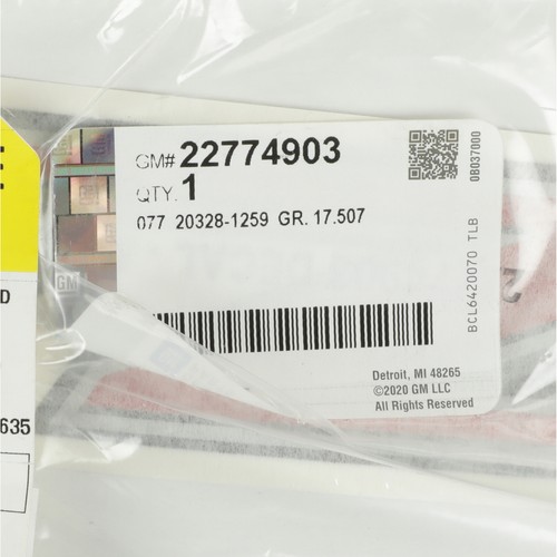 NEW GENUINE 2014-2020 Chevrolet GMC Rear Pickup Box Z71 Decal Sticker ...