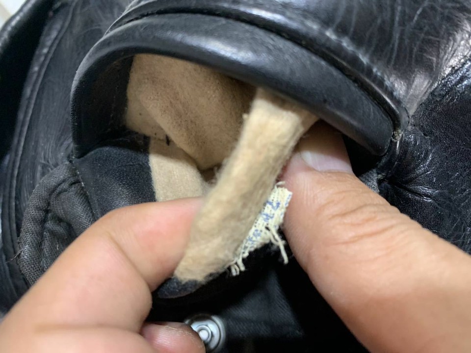 Vintage 1940 1950 Beck 999 One Star Leather Double Riders Jacket Mens L ...