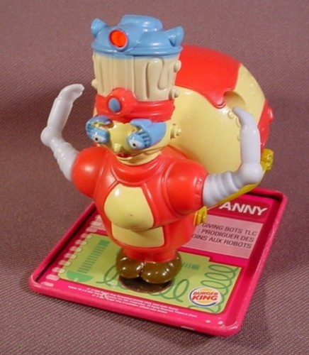 RARE COLLECTIBLE BURGER KING ROBOTS AUNT FANNY NEW IN PACKAGE | eBay