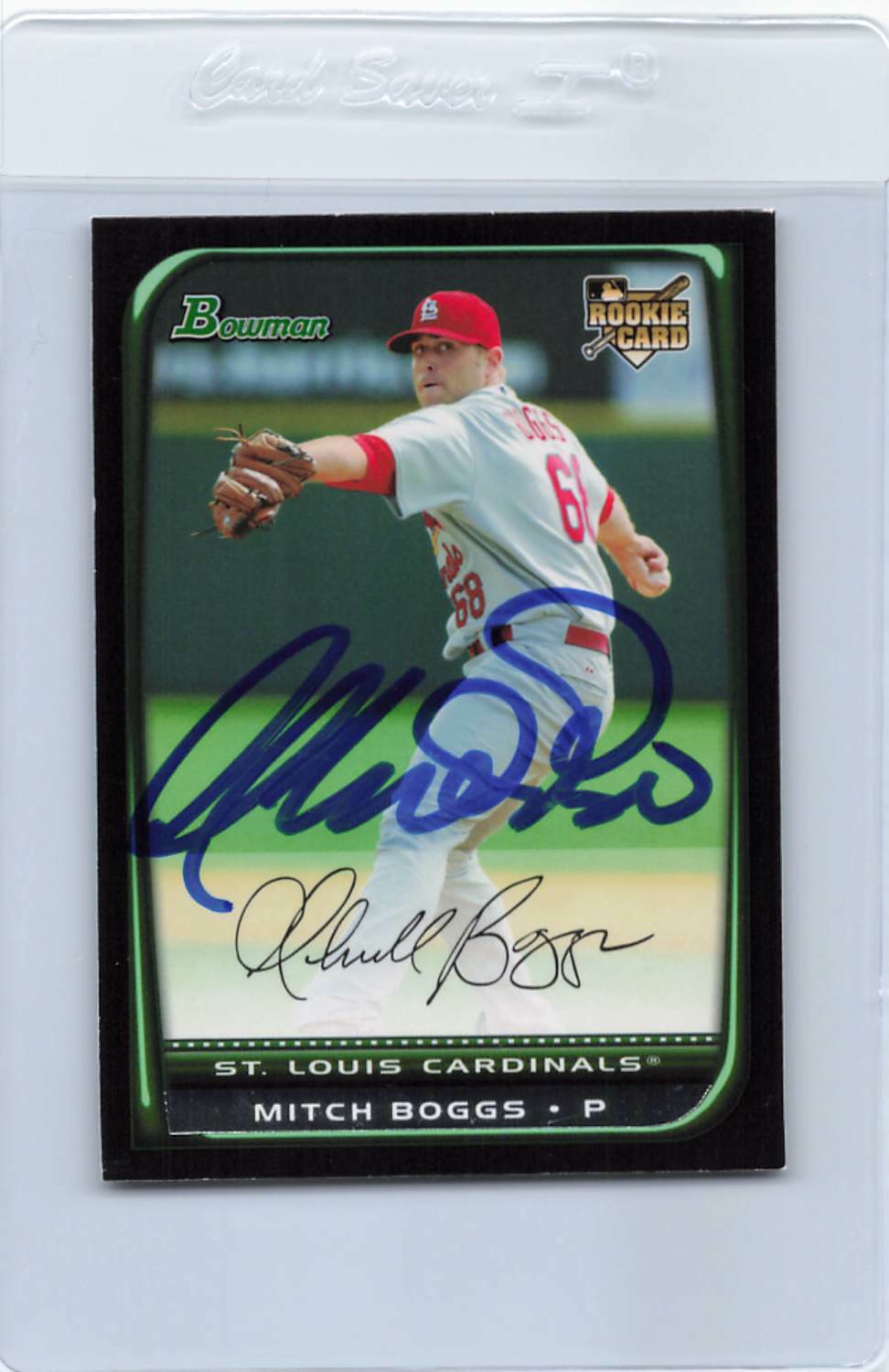 2008 Bowman #BDP10 Mitch Boggs Cardinals Signed Auto *F7154 | eBay