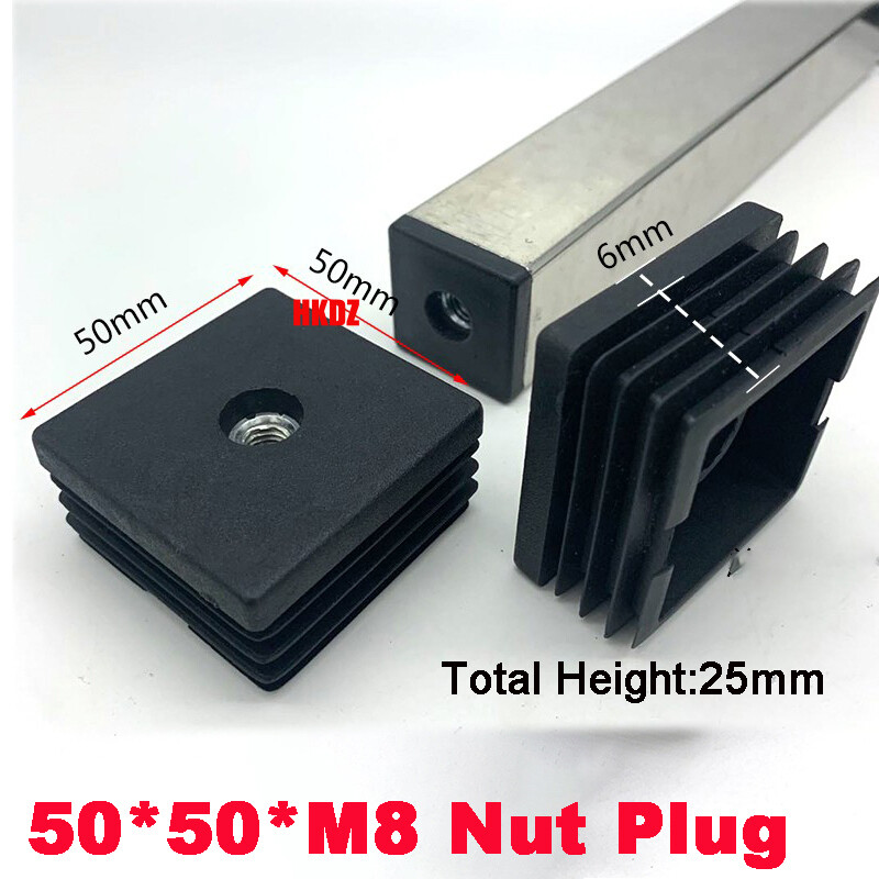 Square Height Adjustable Table Foot Furniture Leveling Machine Feet/Nut ...