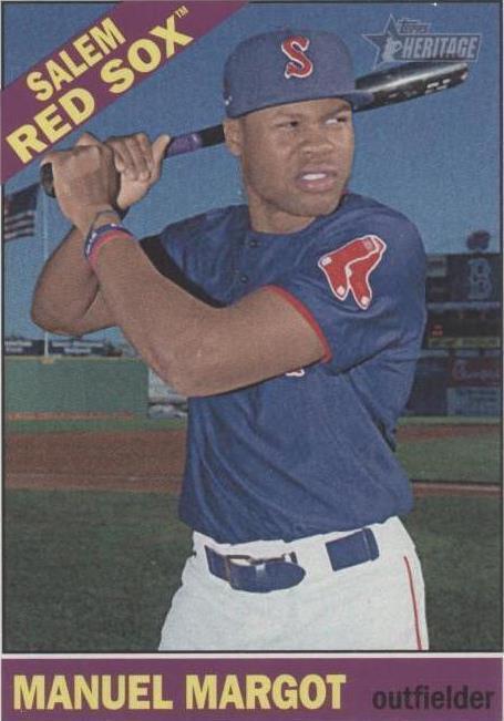 2015 Topps Heritage Minor League Edition - Manny Margot #33 (RC) for ...