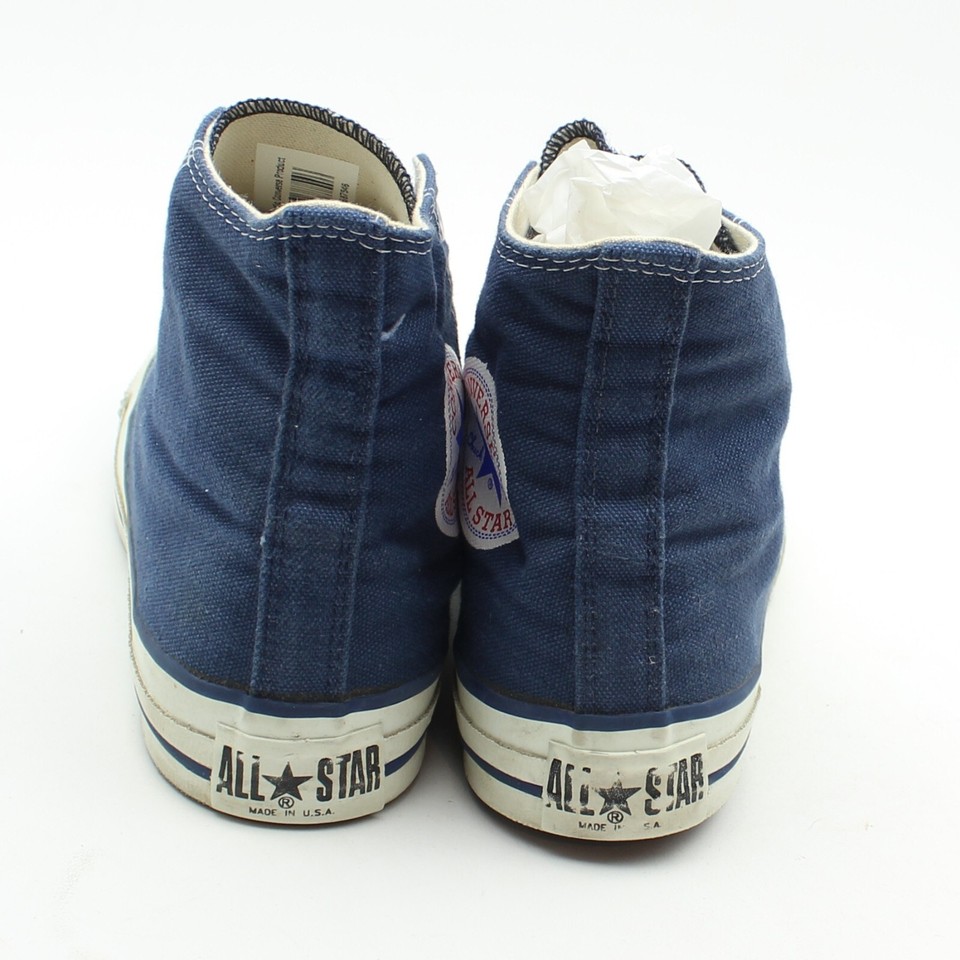 VTG Converse Chuck Taylor All Star Blue High Tops Sneakers M 6.5 / W 8. ...