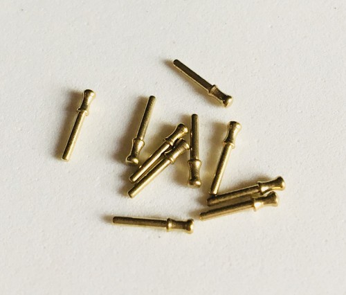 Model Shipways Belaying Pins,Brass 3/16" (5mm) 20 pack | eBay