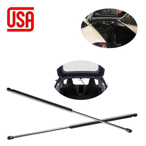For Tesla S 2012-2019 Pair Rear Trunk Struts Lift Supports Without ...