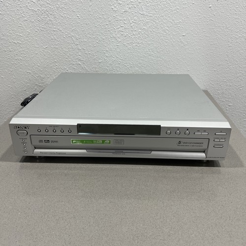 Sony DVP-NC665P 5 Disc Video DVD/CD Carousel Changer Player - Silver ...