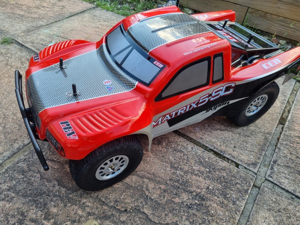 Cen matrix 5sc 1/5 scale 30cc short course truck not losi hpi fs racing ...