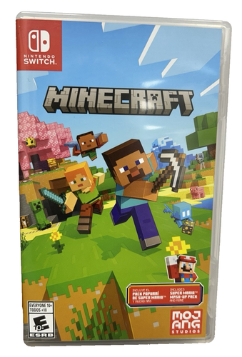Nintendo Switch Minecraft Game - includes Super Mario Mash-Up Pack | eBay