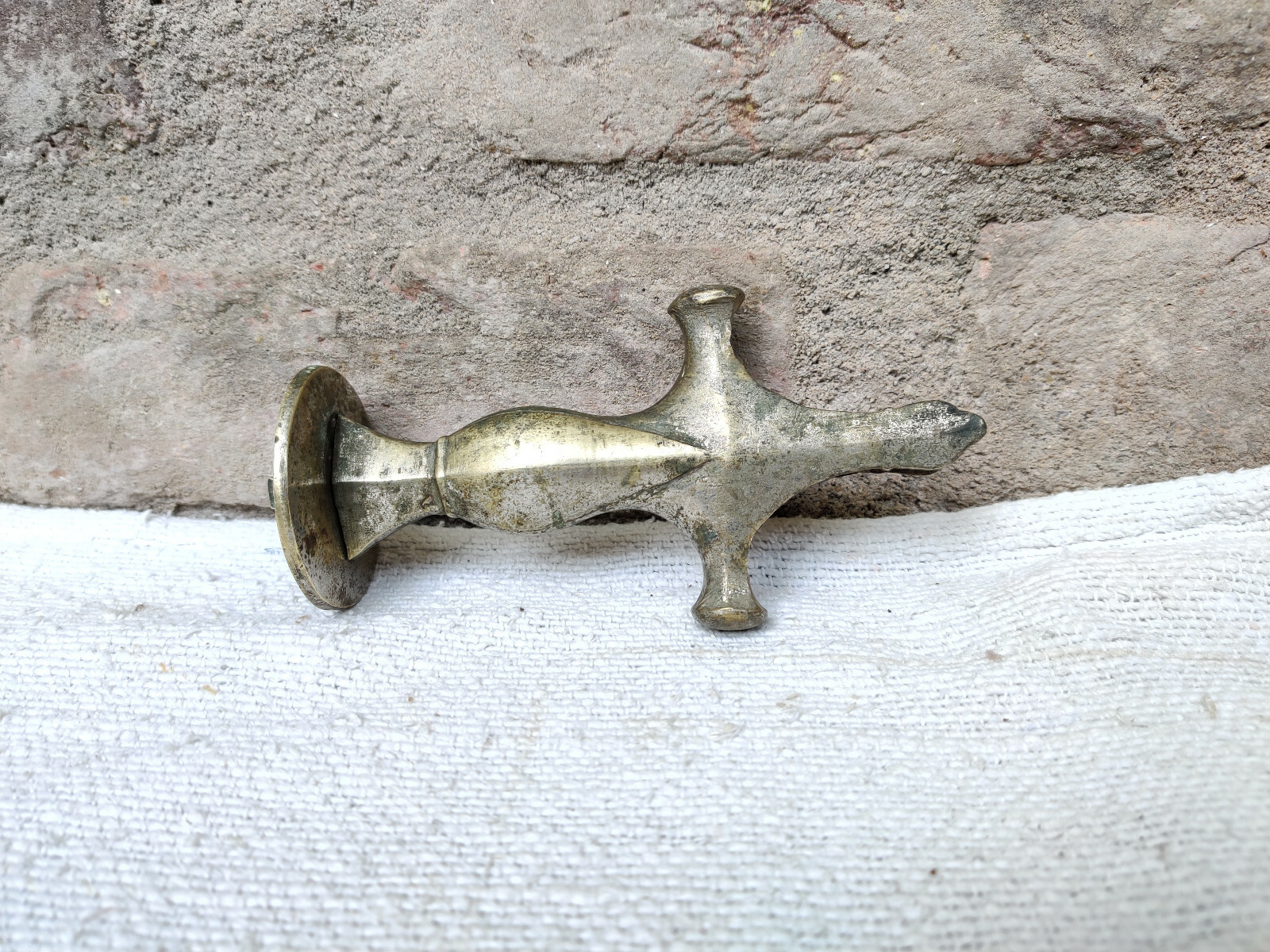 19c Vintage Original Old German Silver Sword Handle Hilt Rich Patina ...