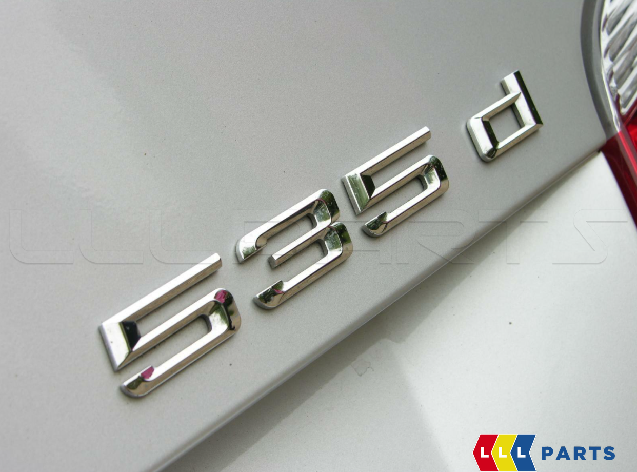 NEW GENUINE BMW 5 SERIES E60 E61 535d LABEL STICKER BADGE EMBLEM ...