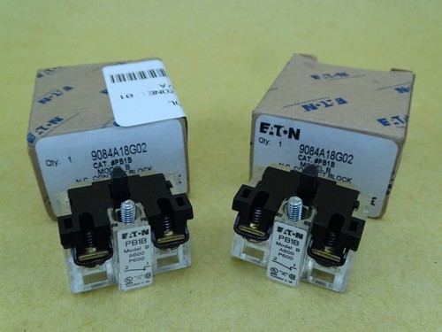 (2) Eaton N.C. Contact Block A600 P600 , PB1B | eBay