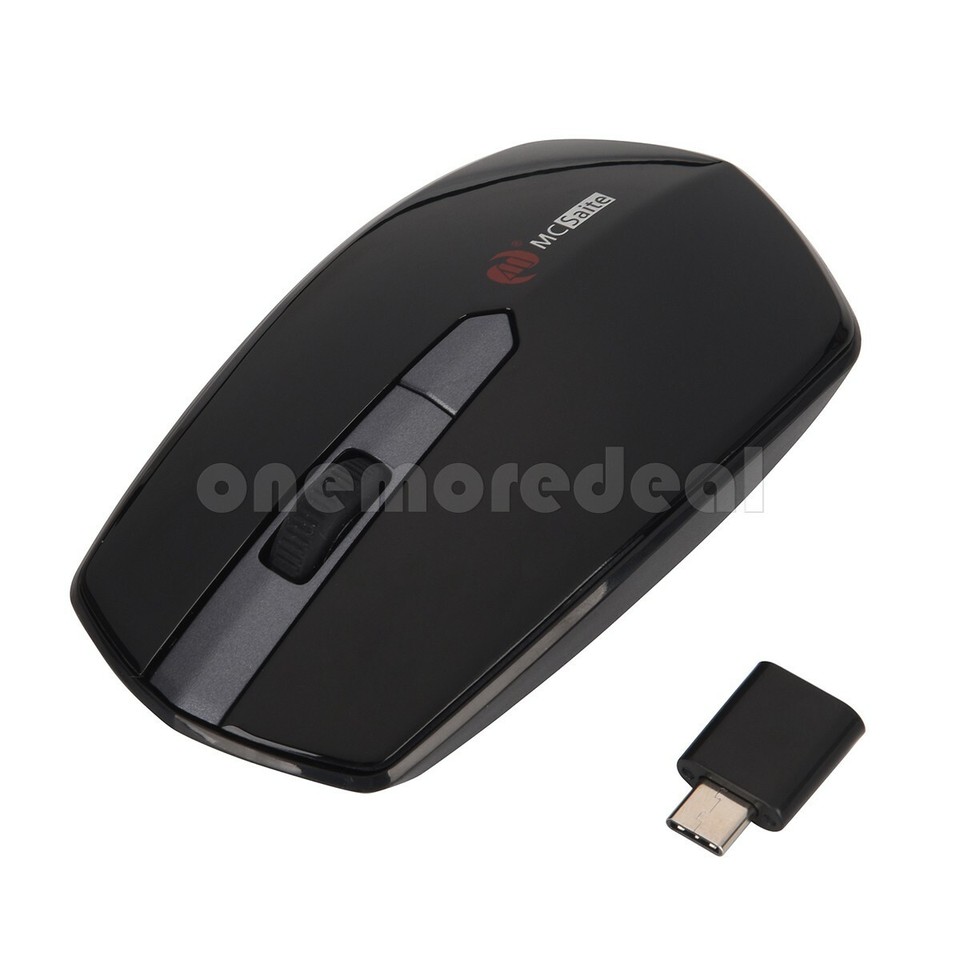 4D Wireless Optical Mouse 2.4GHz with Type-C Receiver Lightweight for ...