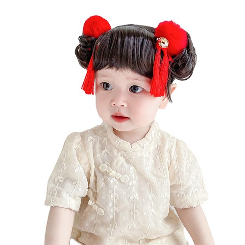 Baby Wig Braid Hairband Wig For Kids Baby Headband Baby Hair Children ...