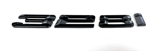 1PCS NEW 328I 328 LOGO CAR REAR TRUNK NAMEPLATE EMBLEM BADGE DECAL ...