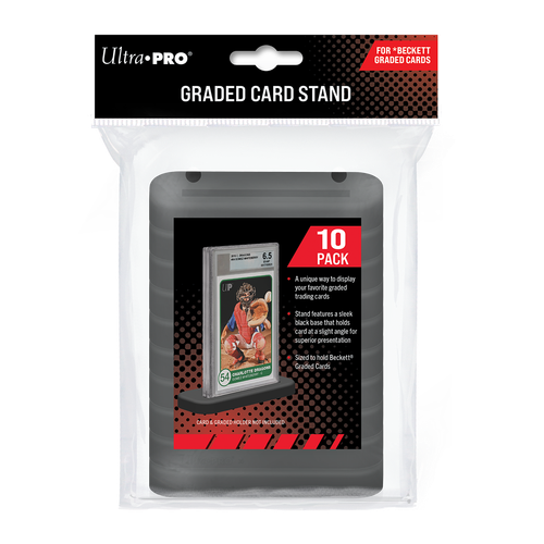 Ultra PRO 10Ct Black Graded Card Stand for Beckett BCG Slab Trading ...