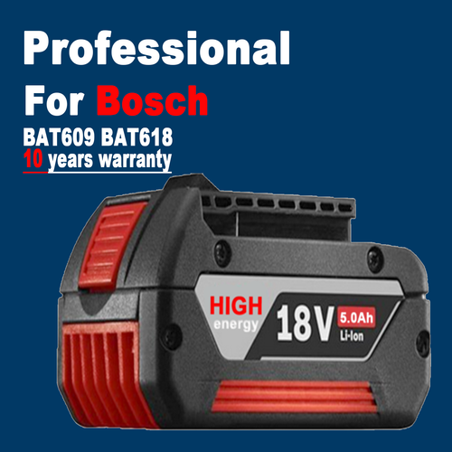 For Bosch 18V Power Battery 5.0Ah BAT609 BAT610 BAT618 BAT620 2561801 ...