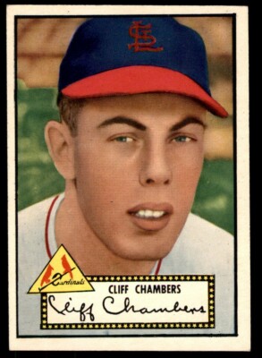 1952 Topps #68 Cliff Chambers NM+ | eBay