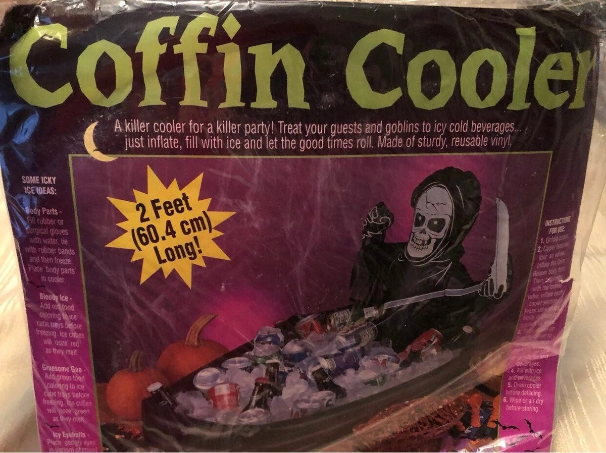 Dry Ice Halloween Coffin