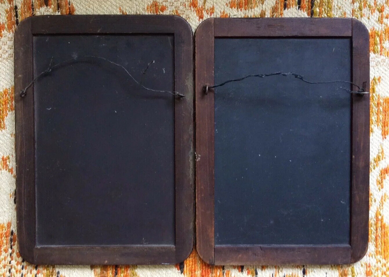 Victorian Original Oil Paintings on Childrens School Slates | eBay