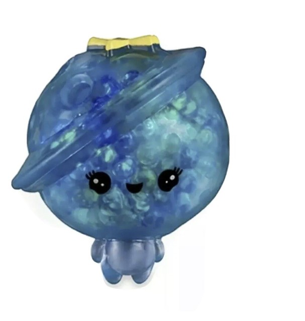 ORB Bubbleezz Sam Saturalien Series 1 Reveal Secret Charm Squishy Blue ...