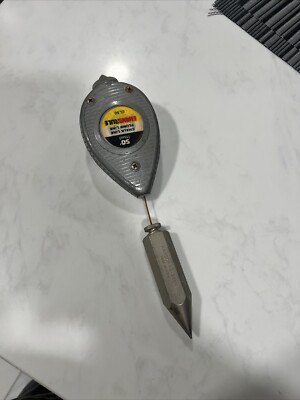 Vintage Evans Chalk Line CL-50 Plumb / Plumb Line W/ Hanson PB 328H ...