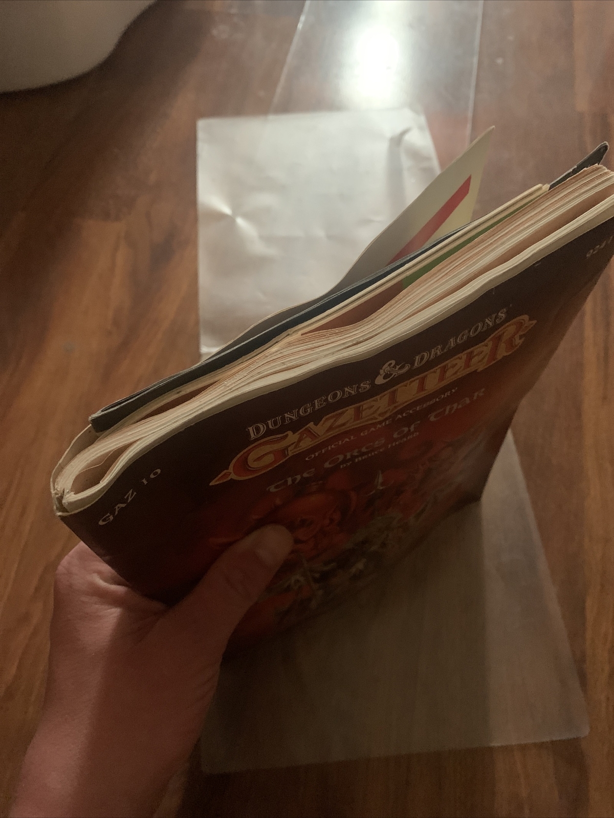1988 Dungeons and dragons Gazetteer The Orcs of Thar COMPLETE w/Map ...