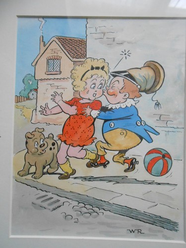 Original Walter Robertson/Robbie Hand Coloured Children's Georgie ...