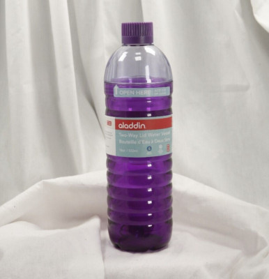New! Aladdin, two way lid water vessel, purple, 18oz, BPA free ...