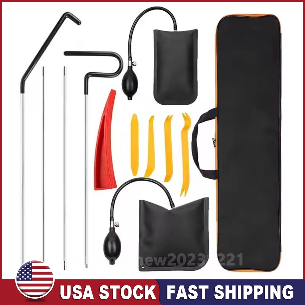 12Pcs Emergency Auto Tool Window Car Door Unlock/Lock Out Universal ...