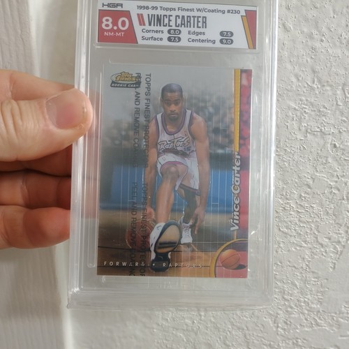 Hga Grade 8 Vince Carter 1989 Topps Card | eBay