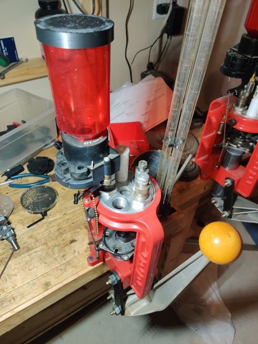 Lee Load Master Reloader Progressive Press With 45 ACP Dies And Shell ...