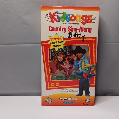 Kidsongs Country Sing Along VHS Billy And Ruby Biggle 75993840933| eBay